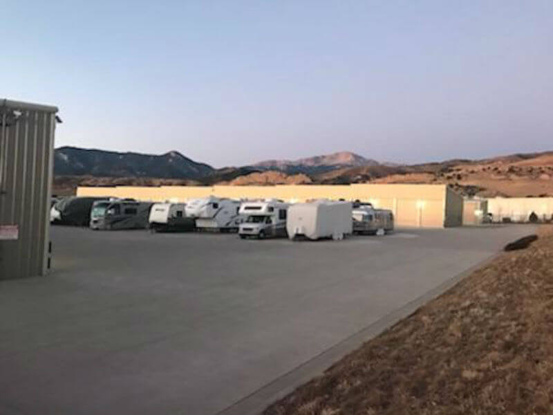 Tractor Trailer Friendly Drives for Self Storage Units